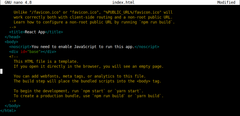 Setting Up A React Project With Create React App • Cloudsigma