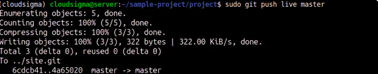 How To Configure Automatic Deployment With Git With A Vps • Cloudsigma 8372