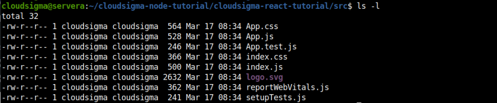 Setting Up A React Project With Create React App • Cloudsigma