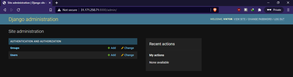 Django with PostgreSQL, Nginx, Gunicorn on Ubuntu- CloudSigma