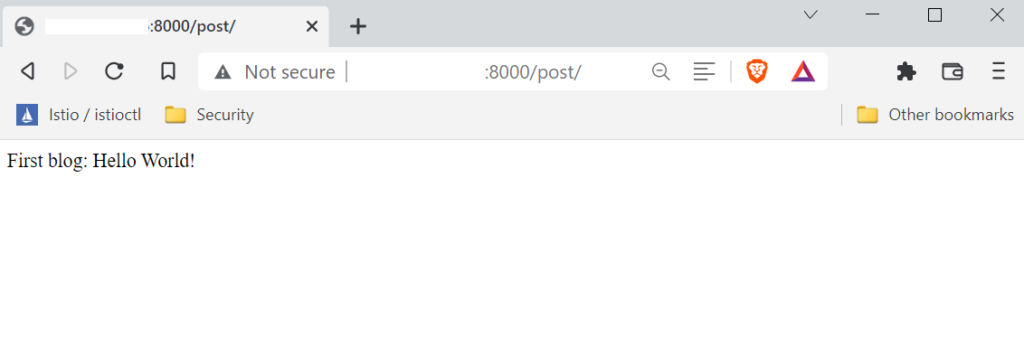 Create Views Django Web Application Framework- CloudSigma