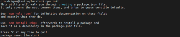Using Node.js Modules with npm and package.json- CloudSigma