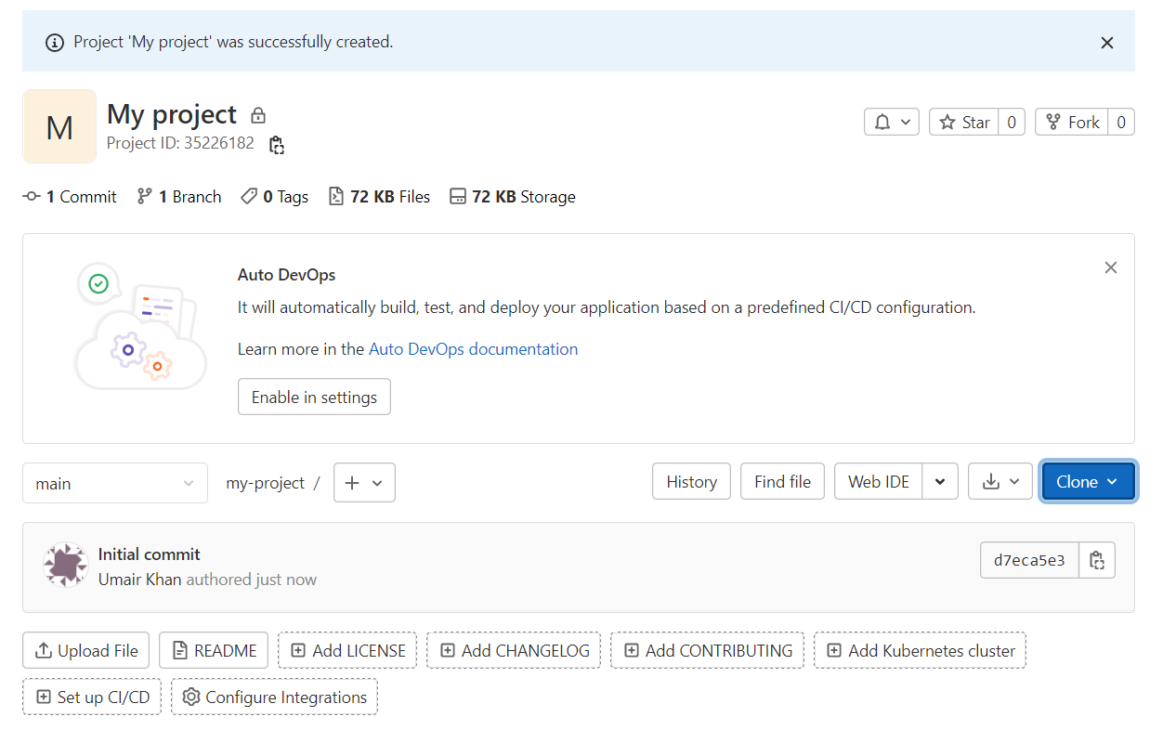 Using GitLab for Managing Projects • CloudSigma