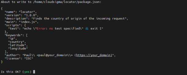 Using Node.js Modules with npm and package.json- CloudSigma