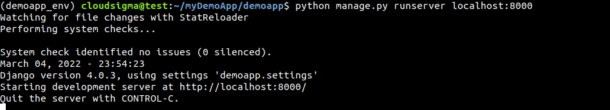 Creating A Django App With Database Connection A Tutorial • Cloudsigma