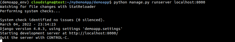 Creating a Django App with Database Connection: A Tutorial • CloudSigma