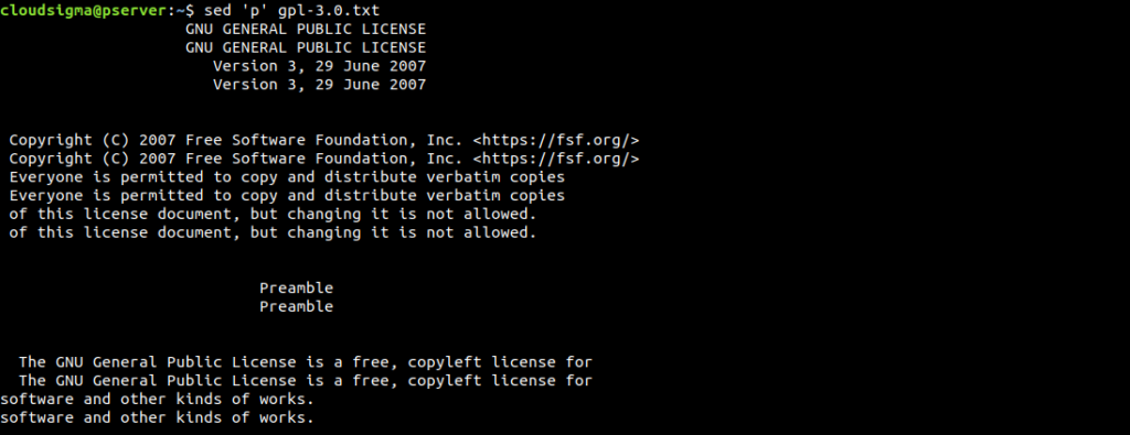 Sed Stream Editor & Manipulating Text in Linux- CloudSigma