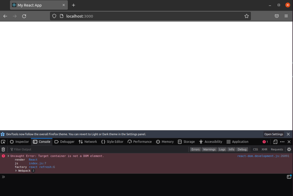 Setting Up A React Project With Create React App • Cloudsigma