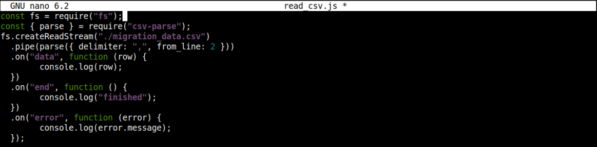 Managing Csv In Nodejs Using Node Csv • Cloudsigma