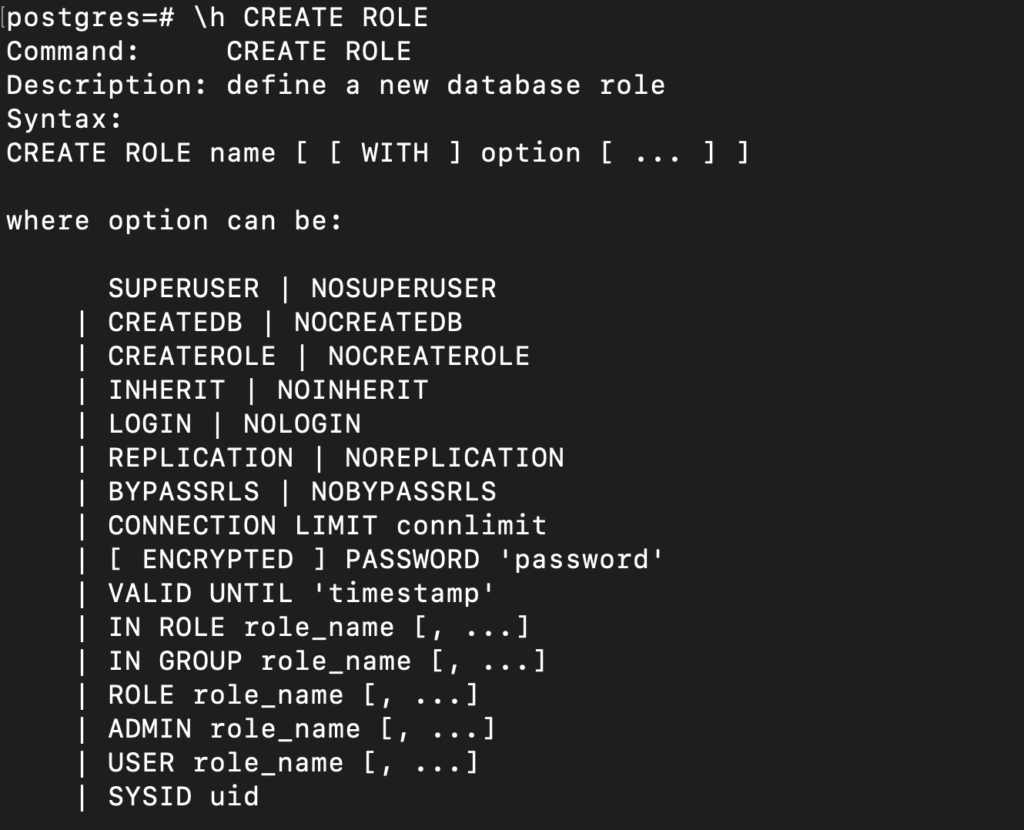 How To Use Roles And Manage Permissions In Postgresql • Cloudsigma