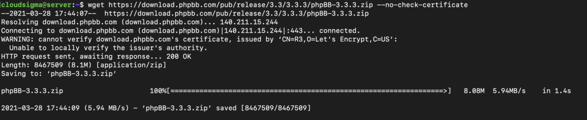 Installing Phpbb On Ubuntu 2004 Step By Step Cloud Tutorial