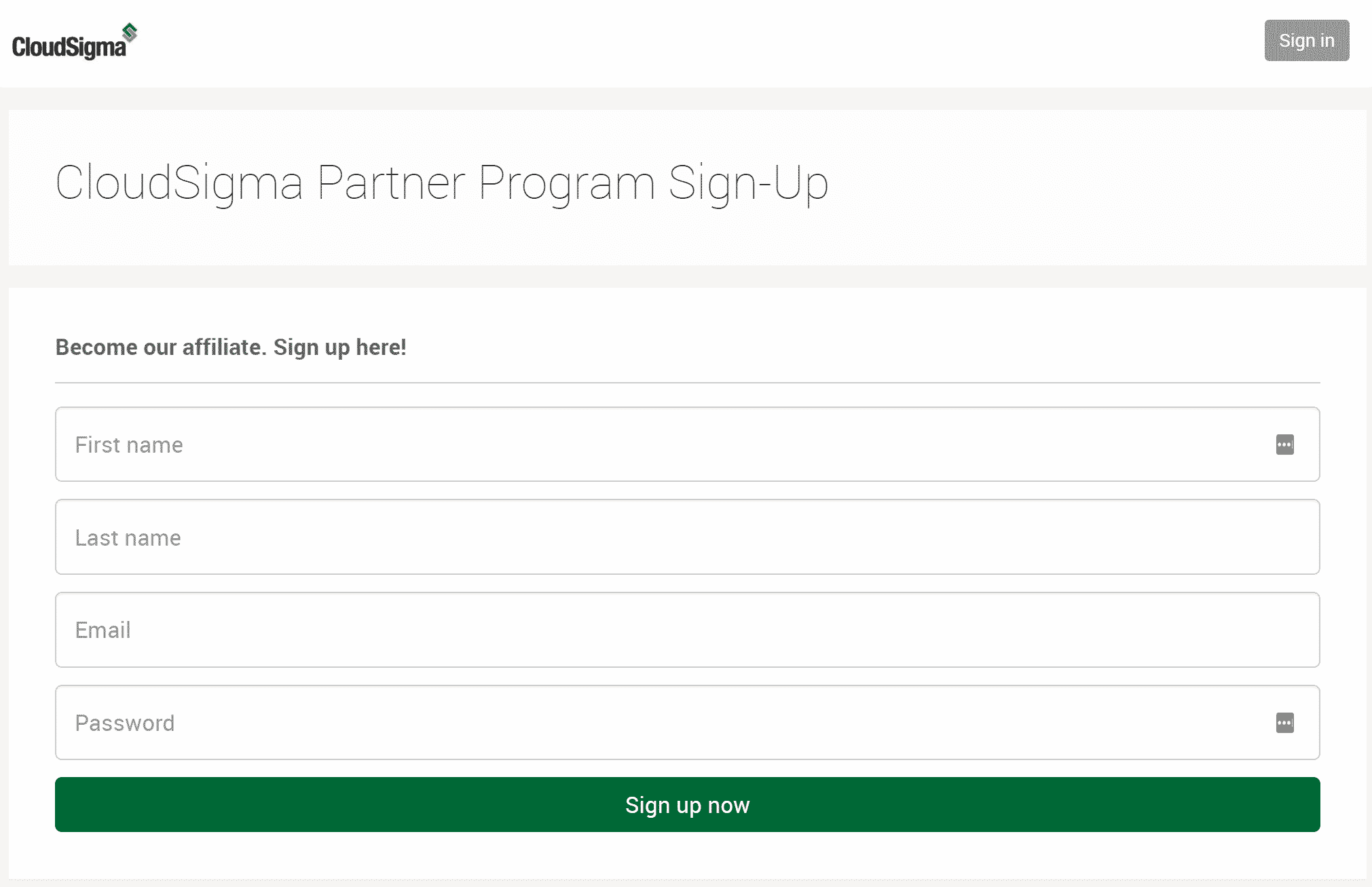 Step-by-Step Guide to CloudSigma's Cloud Partner Program