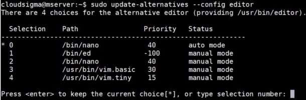 CloudSigma tutorial: Configuring the Linux Sudoers File