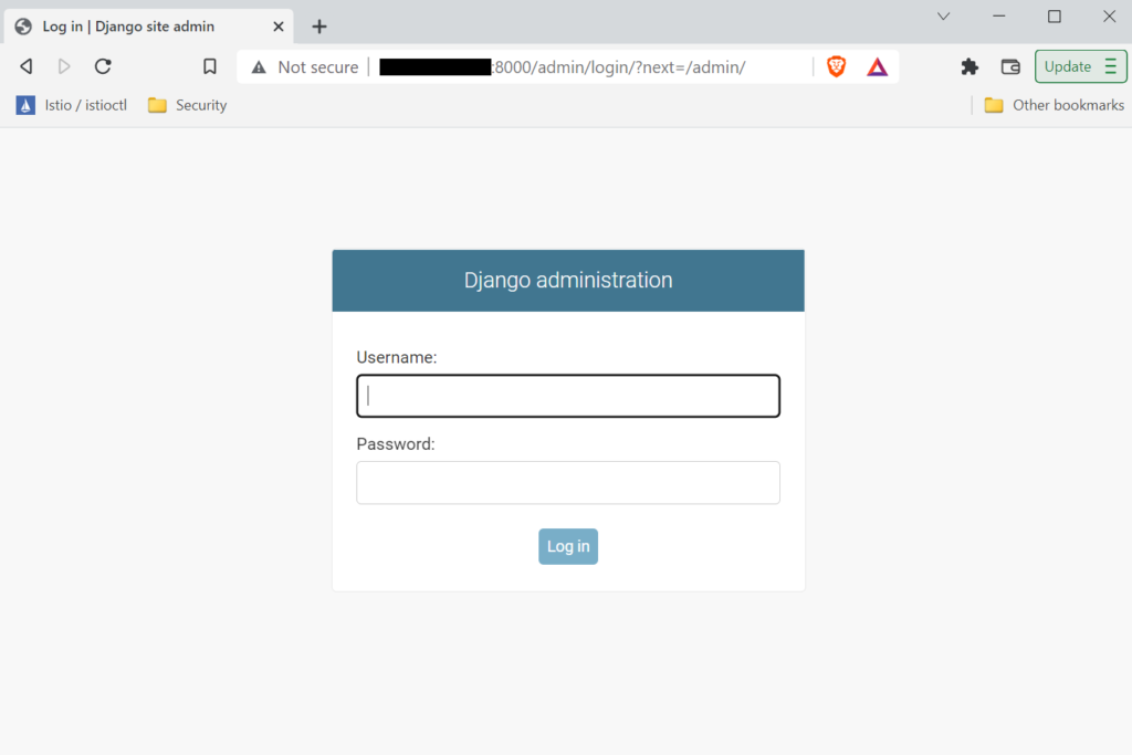 Enabling and Connecting the Django Admin Interface • CloudSigma