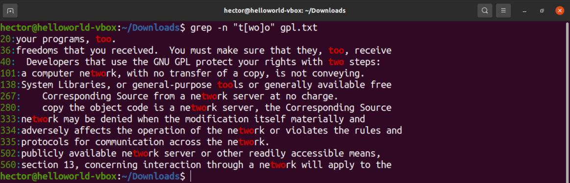 Using Grep And Regex To Search Text Patterns • Cloudsigma