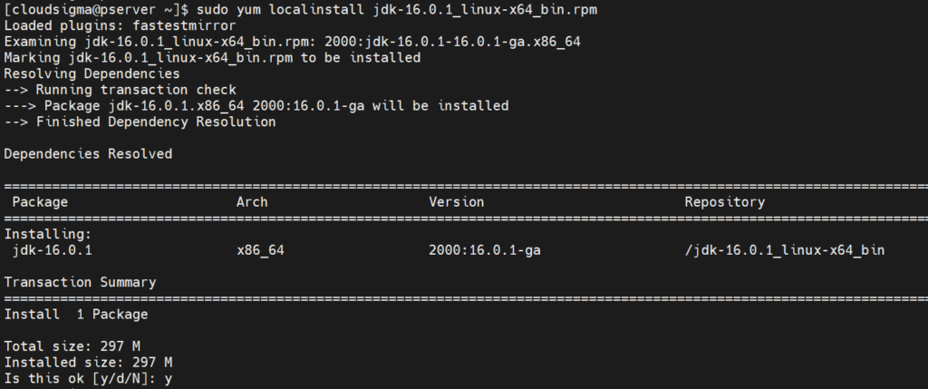 Installing Java on CentOS and Fedora • CloudSigma