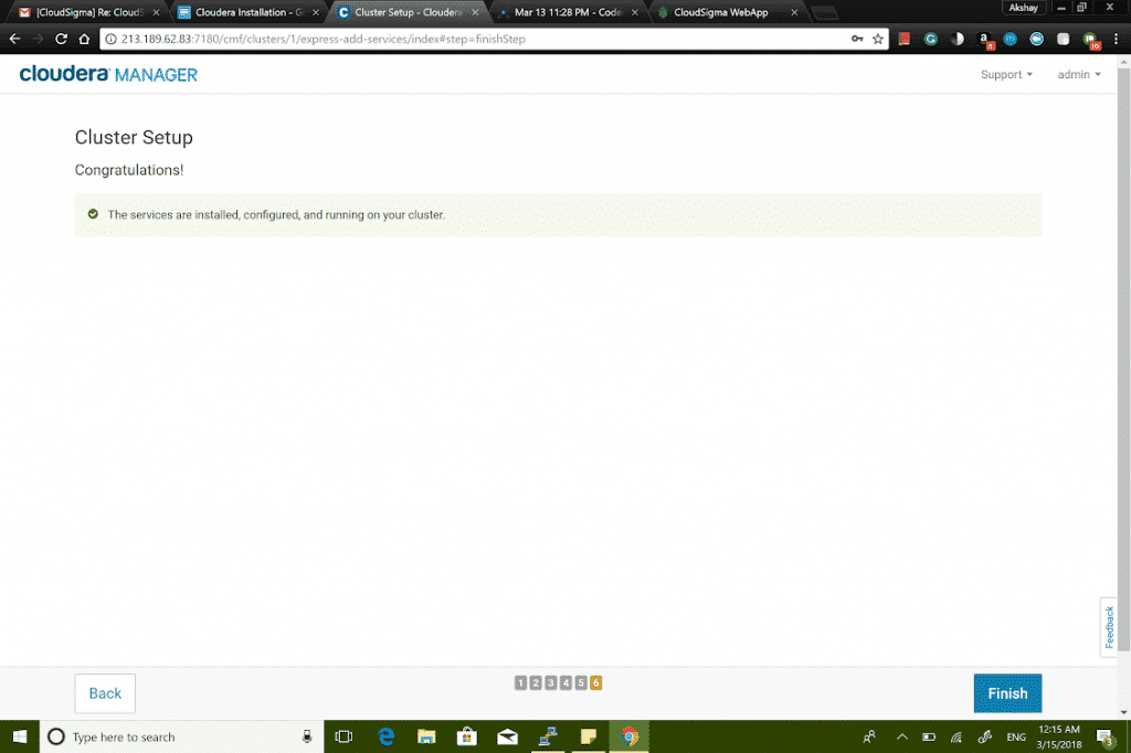 Setting up a Big Data Cluster on Cloudera Tutorial • CloudSigma