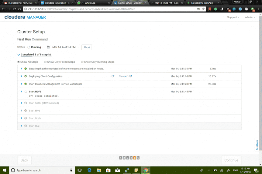 Setting up a Big Data Cluster on Cloudera Tutorial • CloudSigma