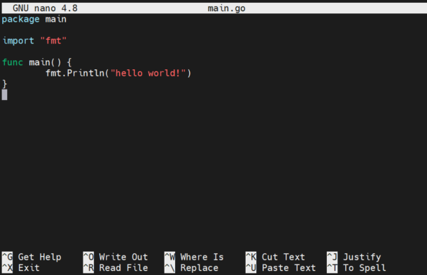Building and Installing Go Programs • CloudSigma