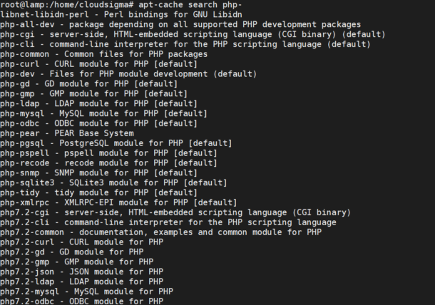LAMP Stack setup - Linux Apache MySQL PHP • CloudSigma