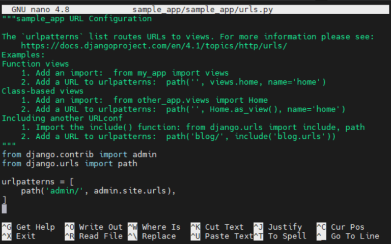 Enabling and Connecting the Django Admin Interface • CloudSigma