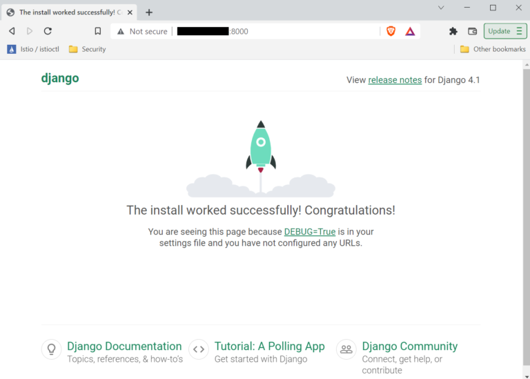 Enabling and Connecting the Django Admin Interface • CloudSigma